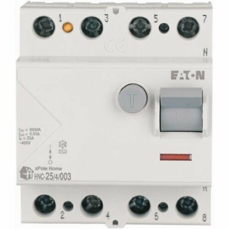 DISJUNCTOR RCCB 4P 25A 30MA HNC-25/4/003 - TubIntegral.ro